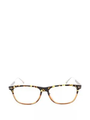 TOM FORD 2020s Tortoiseshell-effect Square-frame Glasses
