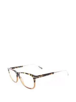 TOM FORD 2020s Tortoiseshell-effect Square-frame Glasses
