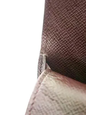 LOUIS VUITTON 2002 Damier Ebene Trifold Wallet