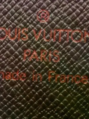 LOUIS VUITTON 2002 Damier Ebene Trifold Wallet