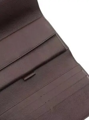 LOUIS VUITTON 2002 Damier Ebene Trifold Wallet