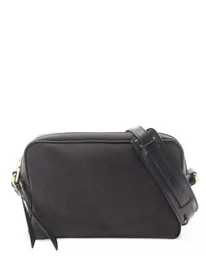 Prada Logo Jacquard Shoulder Bag