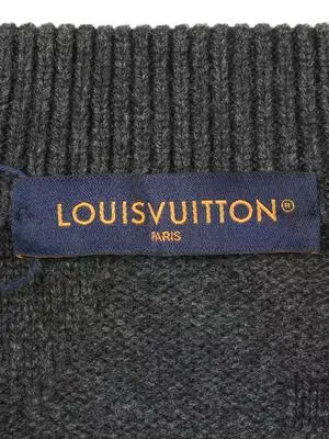 LOUIS VUITTON Monogram Half-zip Sweater