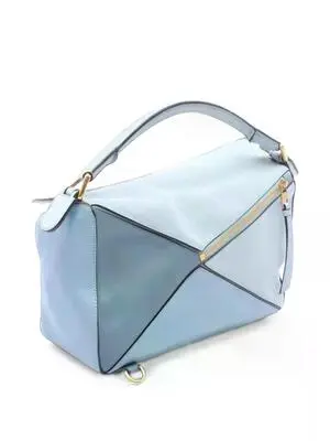 Loewe 2000s Medium Puzzle Tote Bag - Blue