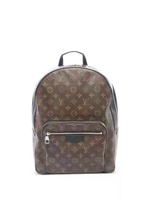 LOUIS VUITTON Monogram Canvas Josh Backpack - Brown