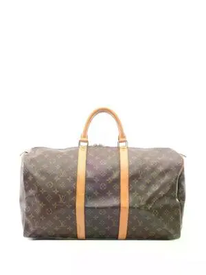 LOUIS VUITTON 2004 Monogram Keepall 50 Travel Bag