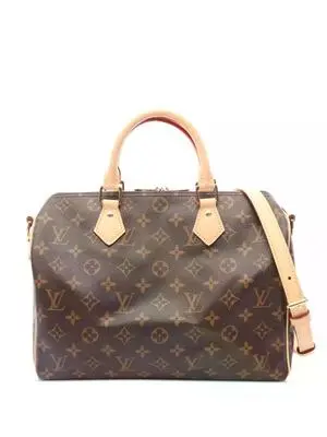 LOUIS VUITTON Monogram Speedy Bandoulière Handbag