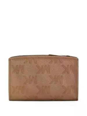 Michael Kors Logo-embossed Pebbled-leather Wallet