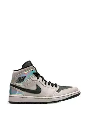 Nike Jordan 1 Mid Iridescent Sneakers