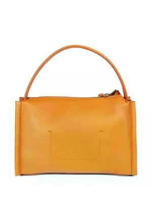 JW Anderson Small Loafer Leather Shoulder Bag - Orange