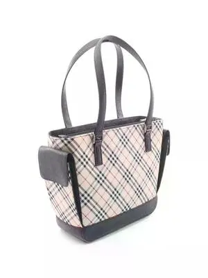 Burberry 2010s Nova Check Tote Bag