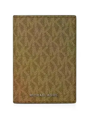 Michael Kors Hudson Signature-logo Folio Card Case