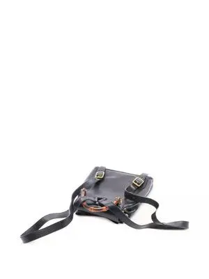 Gucci Bamboo Line Leather Backpack