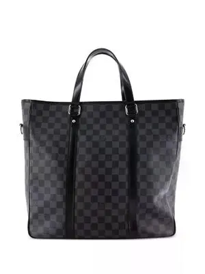 LOUIS VUITTON Tadao Handbag Damier Graphite Mm Tote Bag
