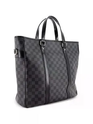 LOUIS VUITTON Tadao Handbag Damier Graphite Mm Tote Bag