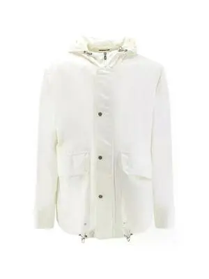 Brunello Cucinelli Hooded Press-stud Jacket - Neutrals