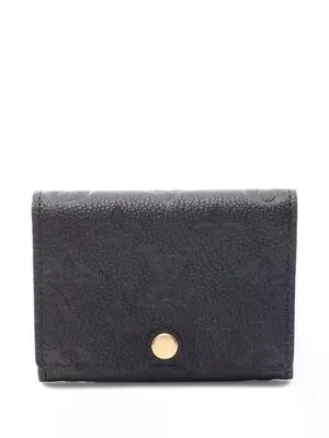 LOUIS VUITTON 2021 Business Monogram Empreinte Card Holder - Black