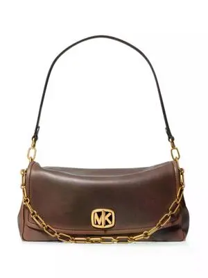 Michael Kors Bryant Large Leather Convertible Shoulder Bag - Brown