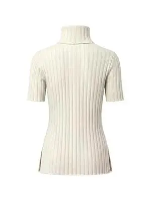 Liviana Conti Ribbed-knit Roll-neck Sweater