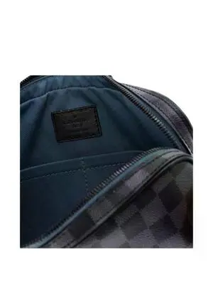 LOUIS VUITTON Alpha Messenger Bag Damier Graphite Crossbody Bag - Black
