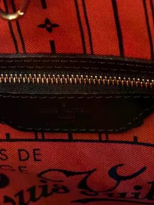 LOUIS VUITTON Neverfull Damier Pm Tote Bag - Brown