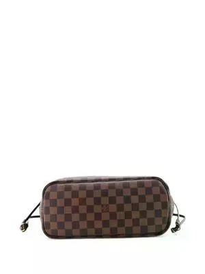 LOUIS VUITTON Neverfull Damier Pm Tote Bag - Brown