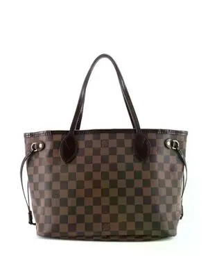 LOUIS VUITTON Damier Pm Tote Bag - Brown