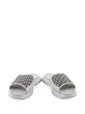 Dior 2010s Oblique Slide Sandals