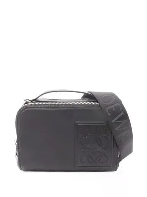Loewe 2020s Anagram Leather Camera Bag - Black
