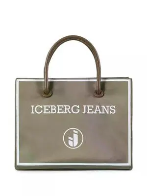 Iceberg Logo-print Tote Bag