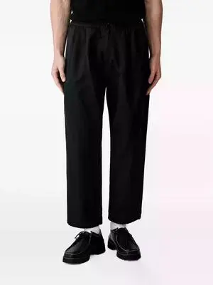 NEIGHBORHOOD Pleated Elasticated-waist Trousers - Black