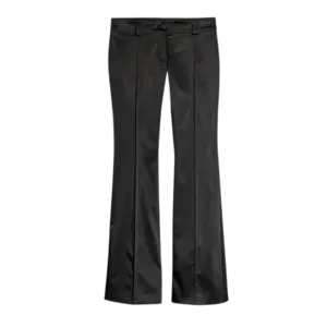 Gucci Stretch Acetate Duchesse Flared Pants - Black