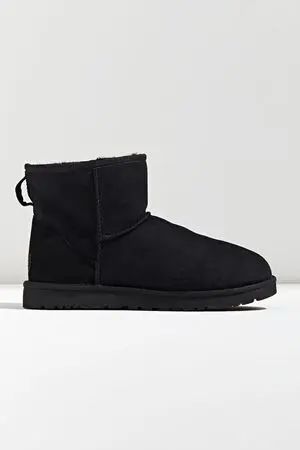 UGG Classic Mini Low Profile Boots - Black