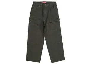 Supreme Double Knee Utility Pant - Dark Green