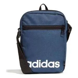 Adidas Essentials Logo Shoulder Bag - Blue