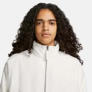 Nike Swoosh Satin Bomber Jacket 'phantom White