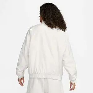 Nike Swoosh Satin Bomber Jacket 'phantom White