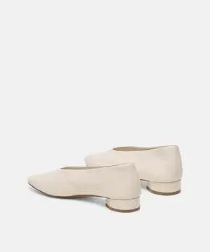 DOLCEVITA Dolce Vita Andey Leather Block Heel Flats