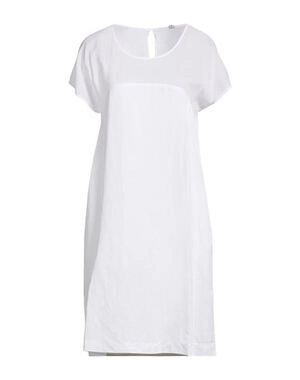 European Culture Midi Dress - White