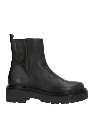 FABRIZIO CHINI Ankle Boots Size Calfskin - Black