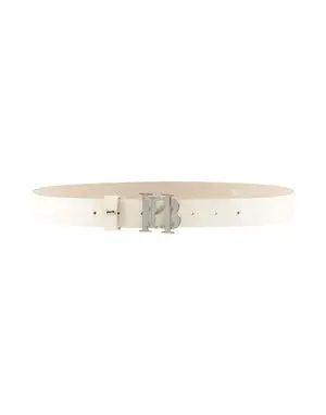 HARMONT & BLAINE Leather Belt With Logo Buckle