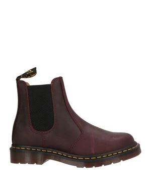 Dr. Martens Burgundy Leather Chelsea Boots