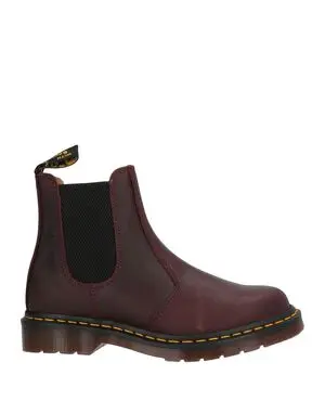 Dr. Martens Burgundy Leather Chelsea Boots
