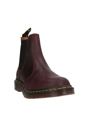 Dr. Martens Burgundy Leather Chelsea Boots
