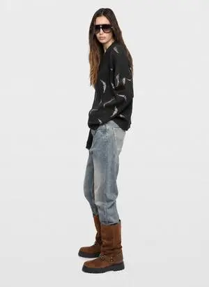 Zadig&Voltaire Markuz Diamanté Wings Sweater
