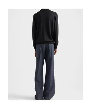 Prada Cashmere And Silk Polo Shirt