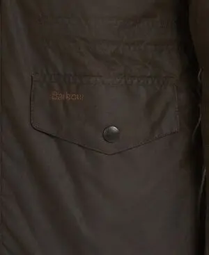 Barbour Sapper Wax Jacket - Black