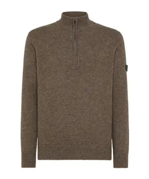 Peuterey Trebe Half-zip Knitwear - Iron