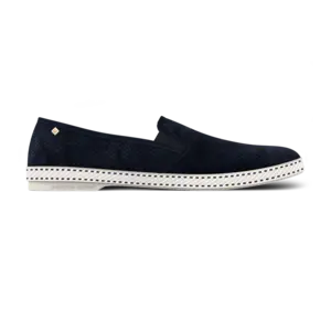 Rivieras Classic Suede Navy - Blue
