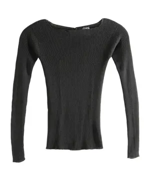 BASERANGE Ribbed Buttoned Sweater